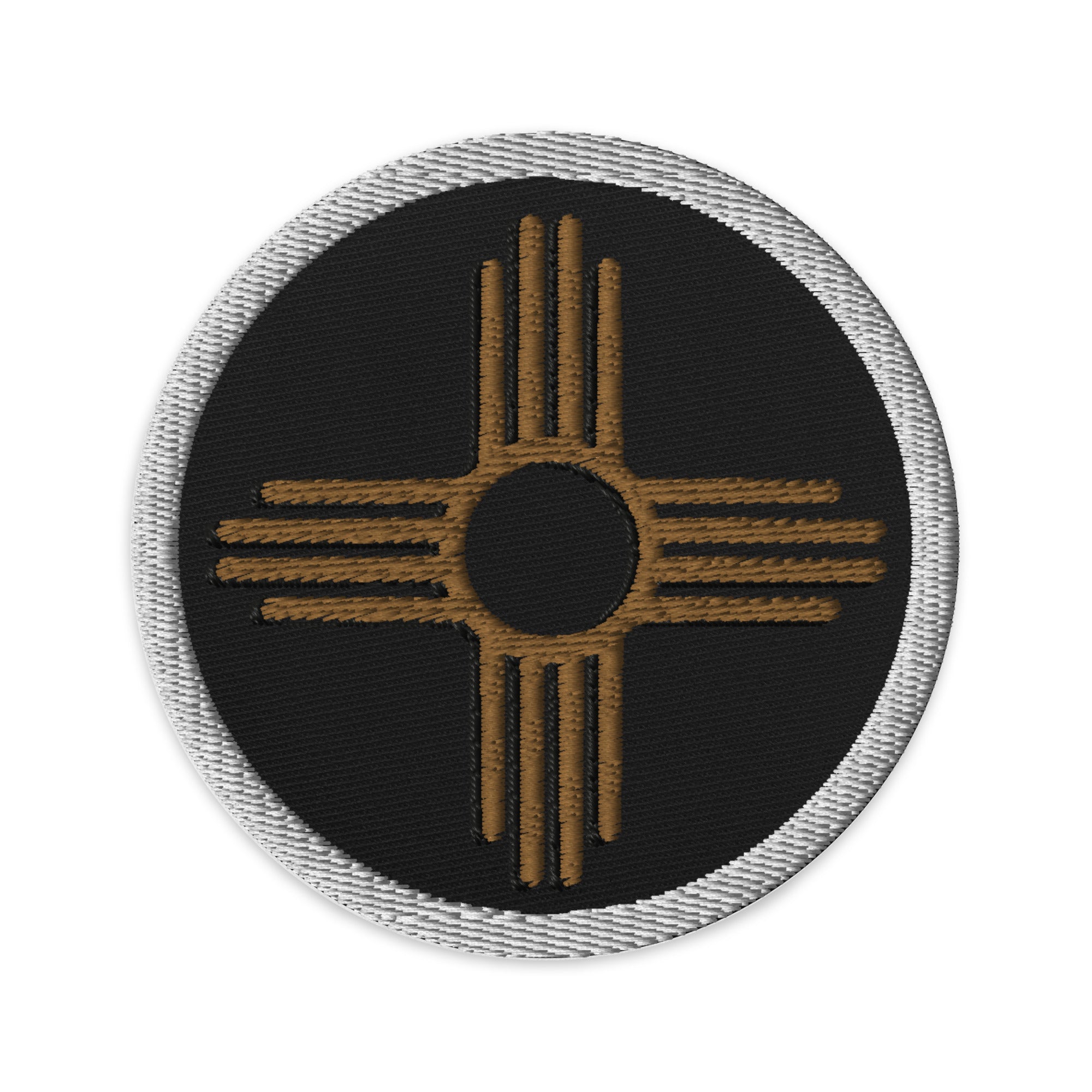 Native Sun Symbol Embroidered patch – La Völva Creations