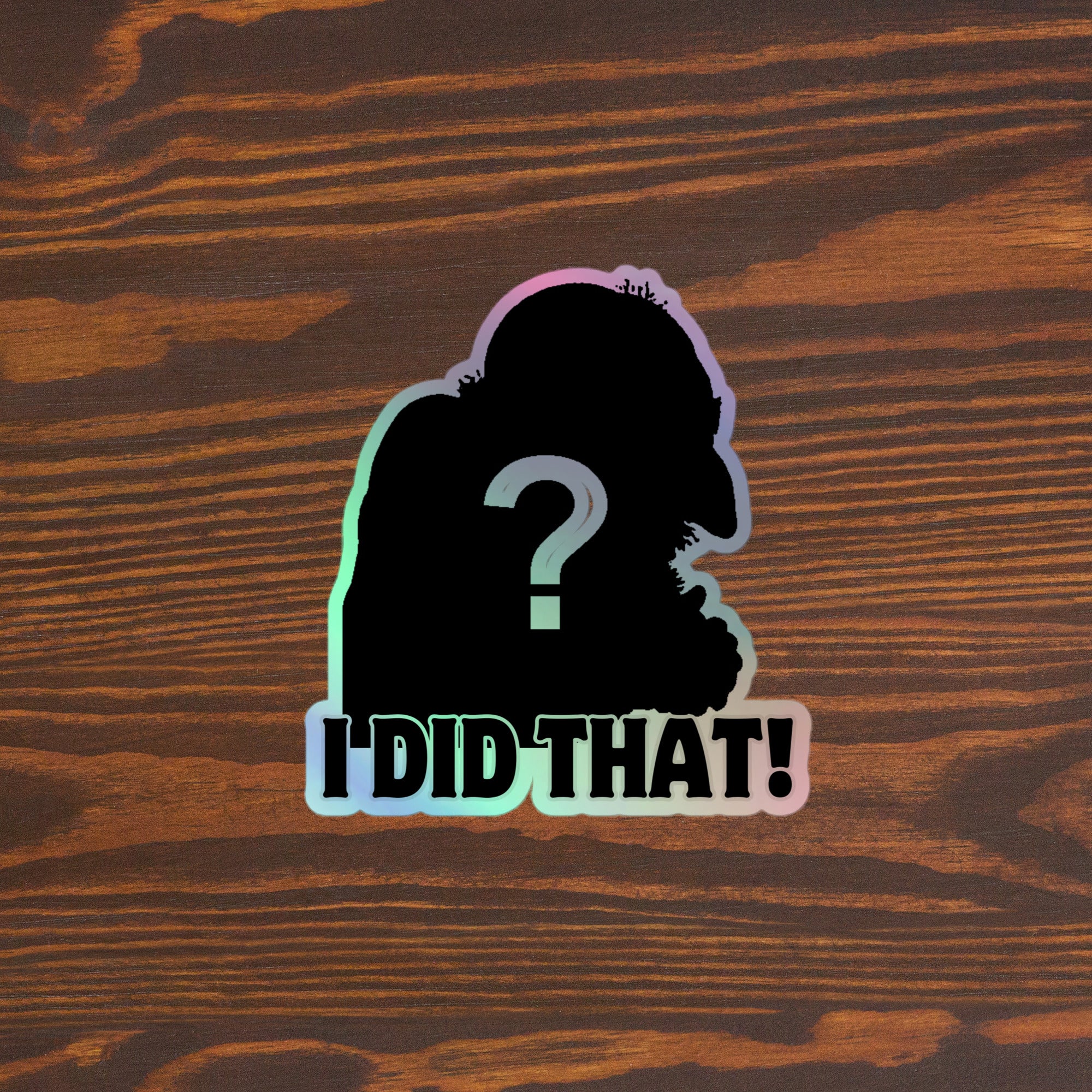 Who did that? Holographic stickers – La Völva Creations