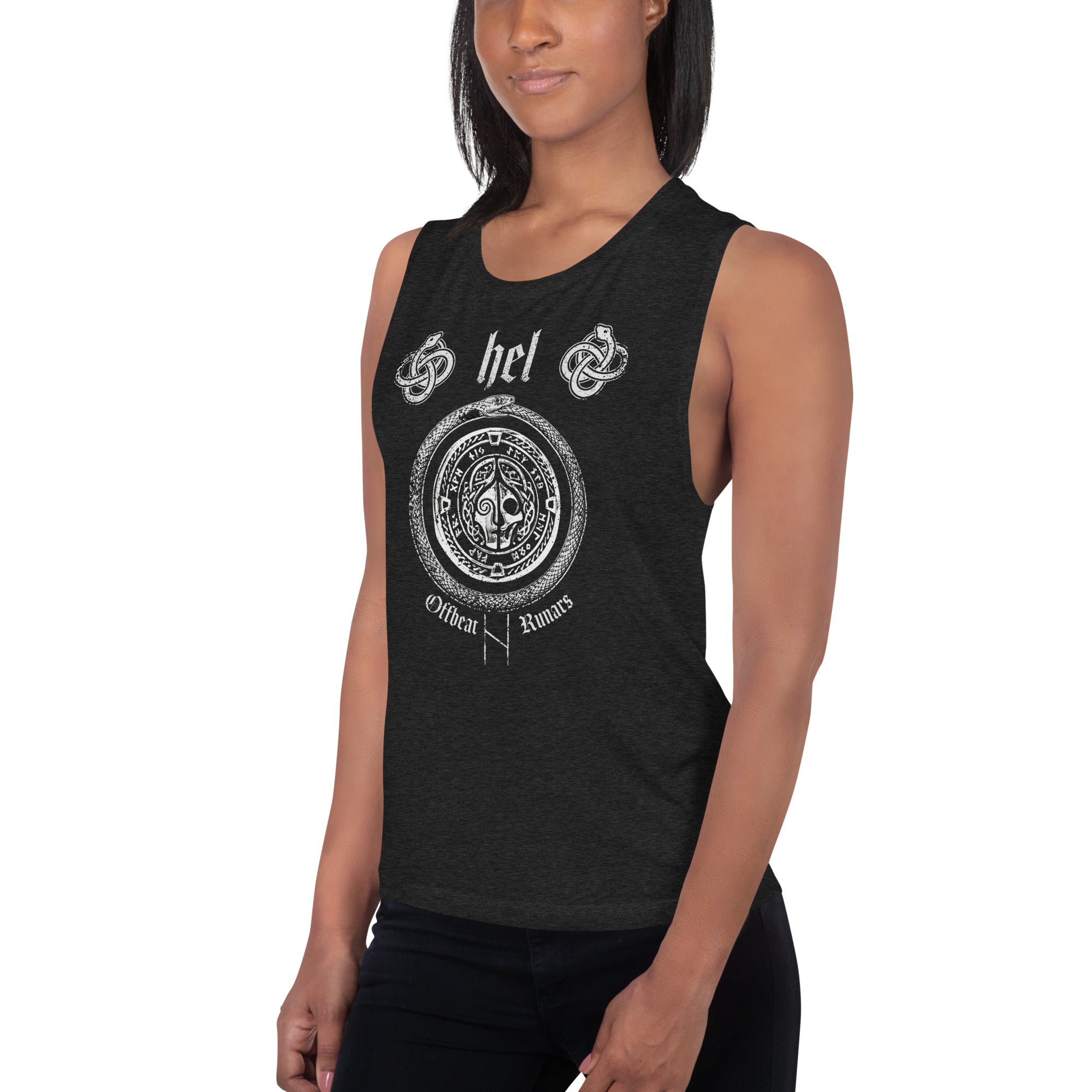 Hel Norse Giantess / Goddess of the Underworld Ladies’ Muscle Tank – La ...
